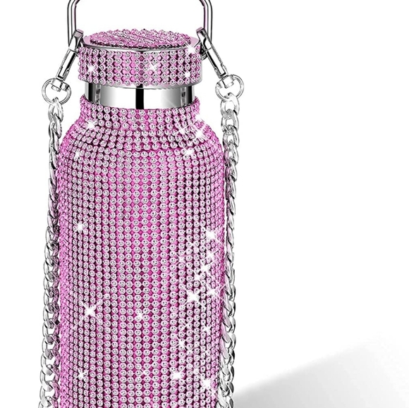 Accessories | Diamond Water Bottle Bling Rhinestone Stainless Steel ...